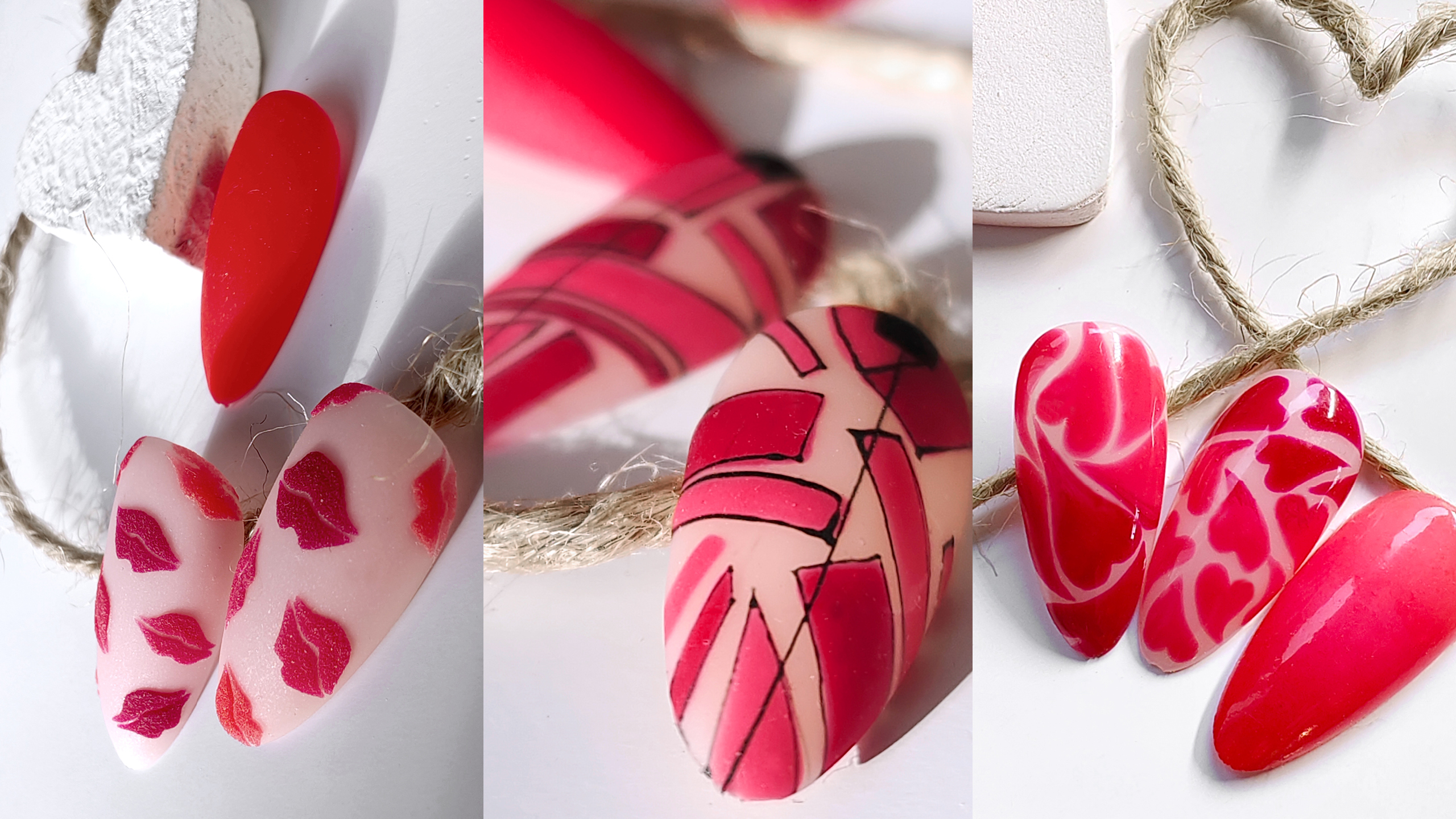 3 návody na zamilovaný BOOSTER Valentýn - Platinum Nails Technology